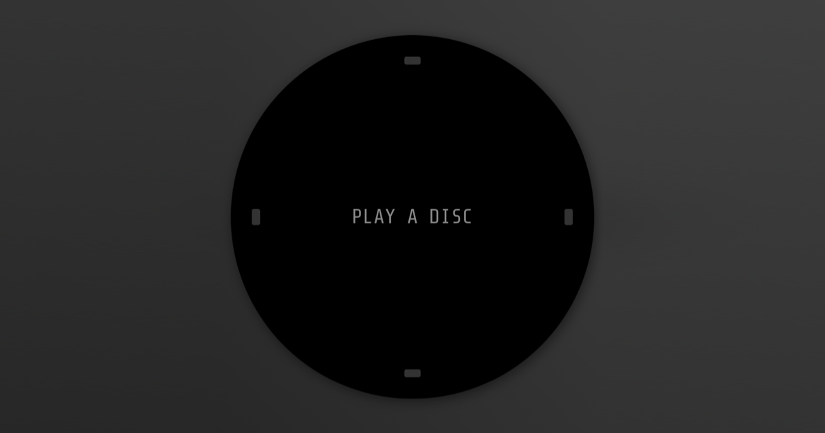 PLAY A DISC